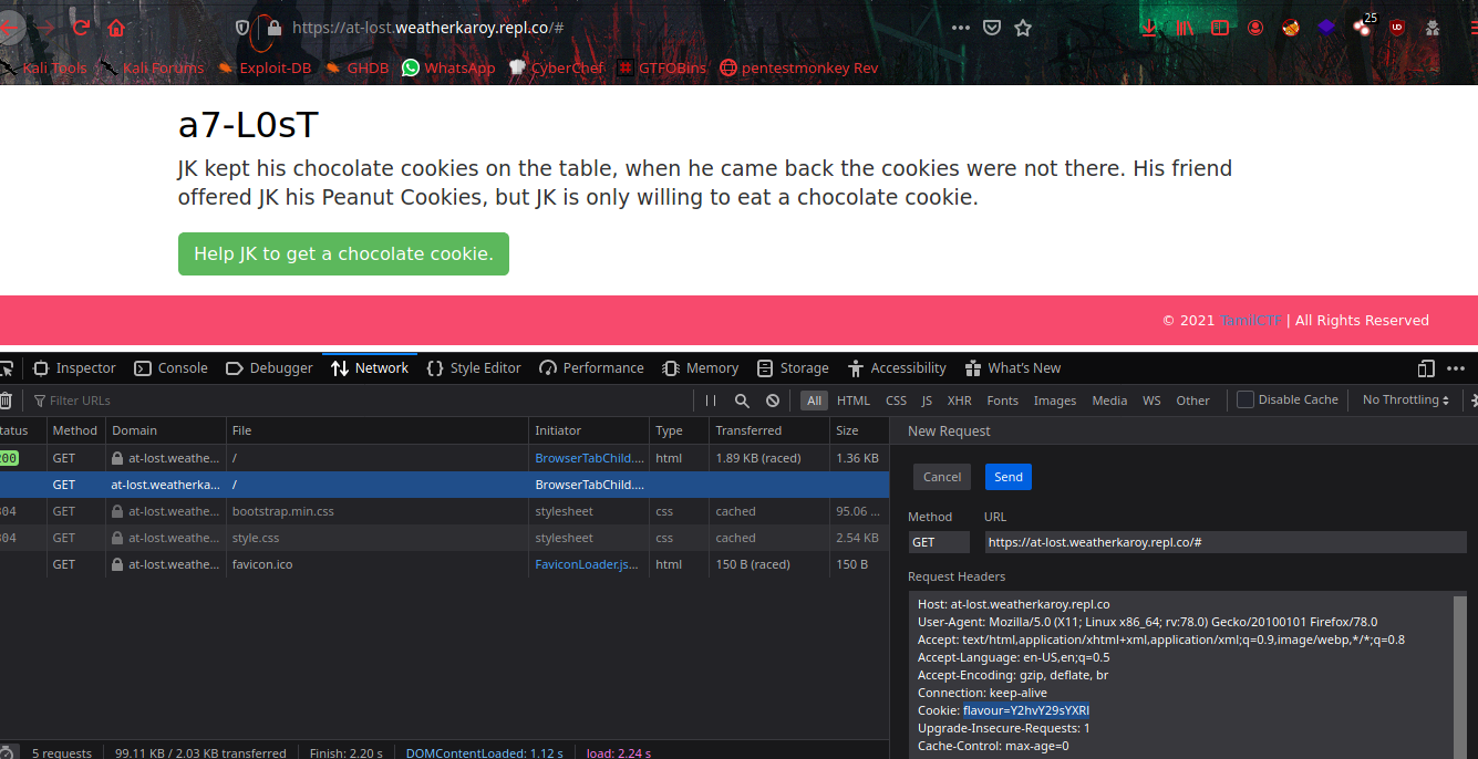 Tamil CTF 2021 | an0n4ce